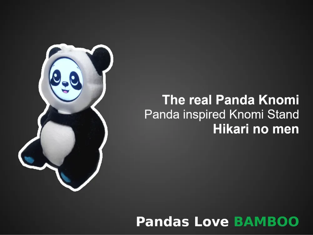 The Real Panda Knomi by beyondArtism MakerWorld: Download Free 3D Models