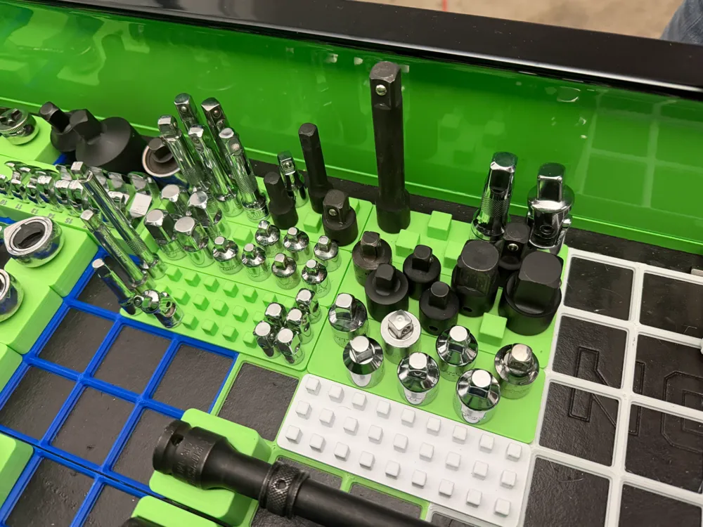 Gridfinity Socket Adapter & Extension Holders - Free 3D Print Model ...