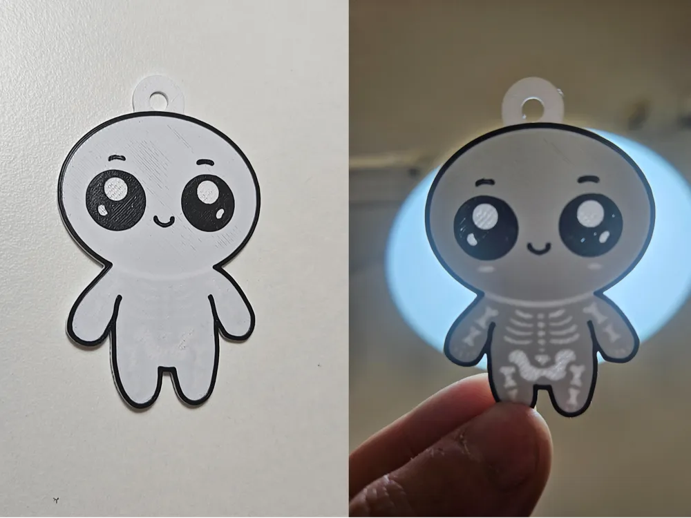 X-ray figure key chain by itsonmm - MakerWorld