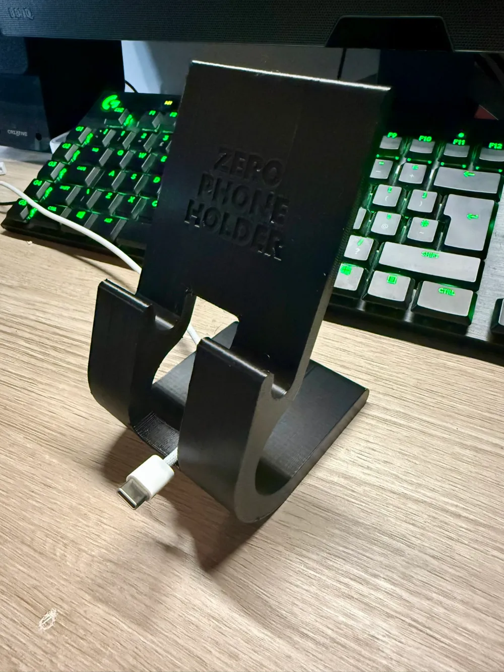 Zero Phone Holder Remixed by MikeR - MakerWorld