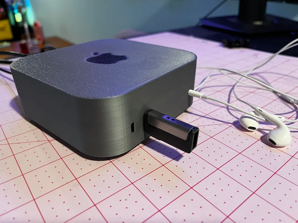 Mock Apple M4 Mac Mini Actual Size by Cleveland3D - MakerWorld
