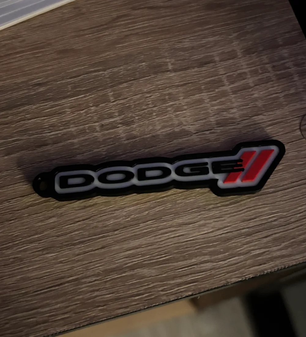 Dodge Keychain by Vismond MakerWorld: Download Free 3D Models