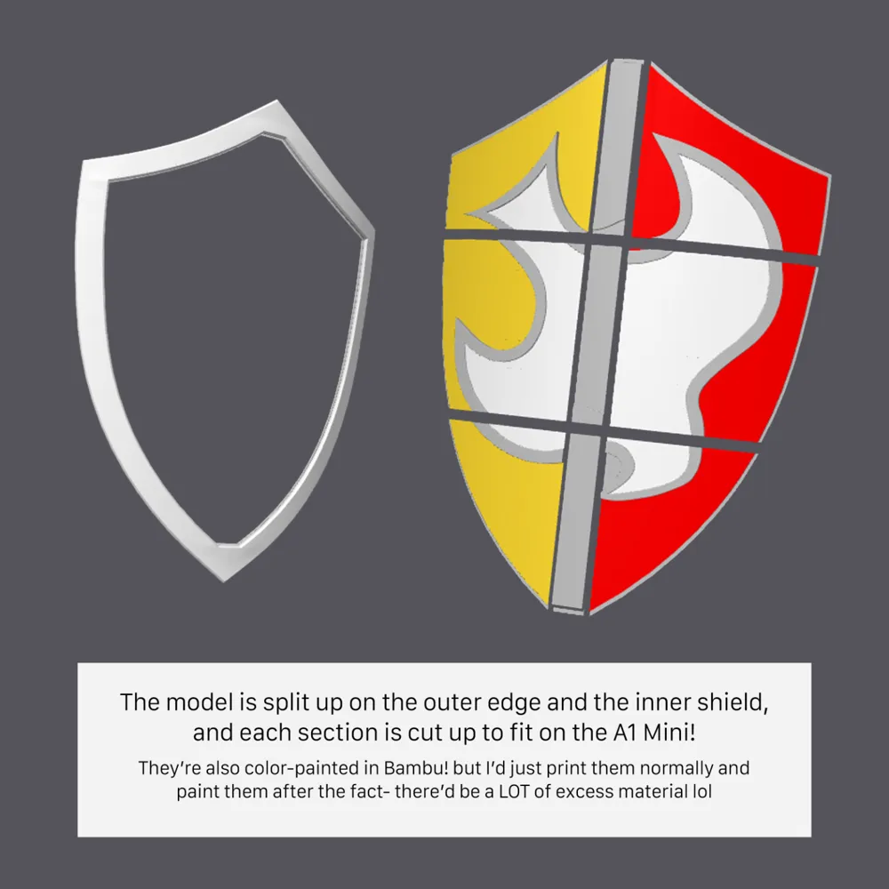 Peacemaker's Shield - Mini Compatible! by Ian A - MakerWorld