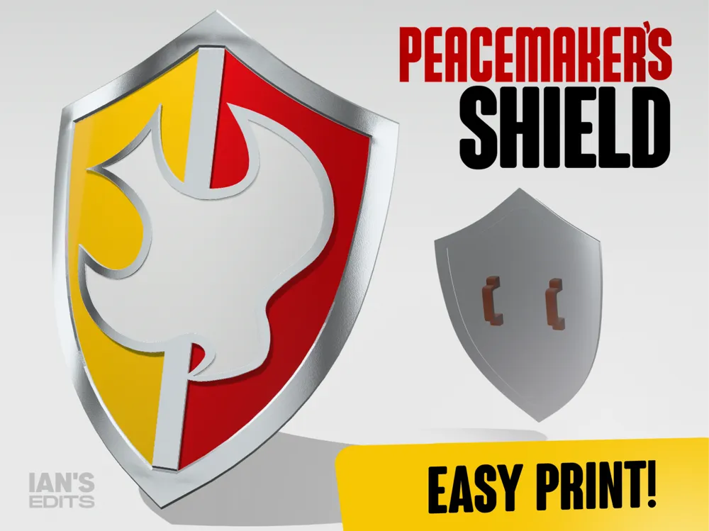 Peacemaker's Shield - Mini Compatible! by Ian A - MakerWorld