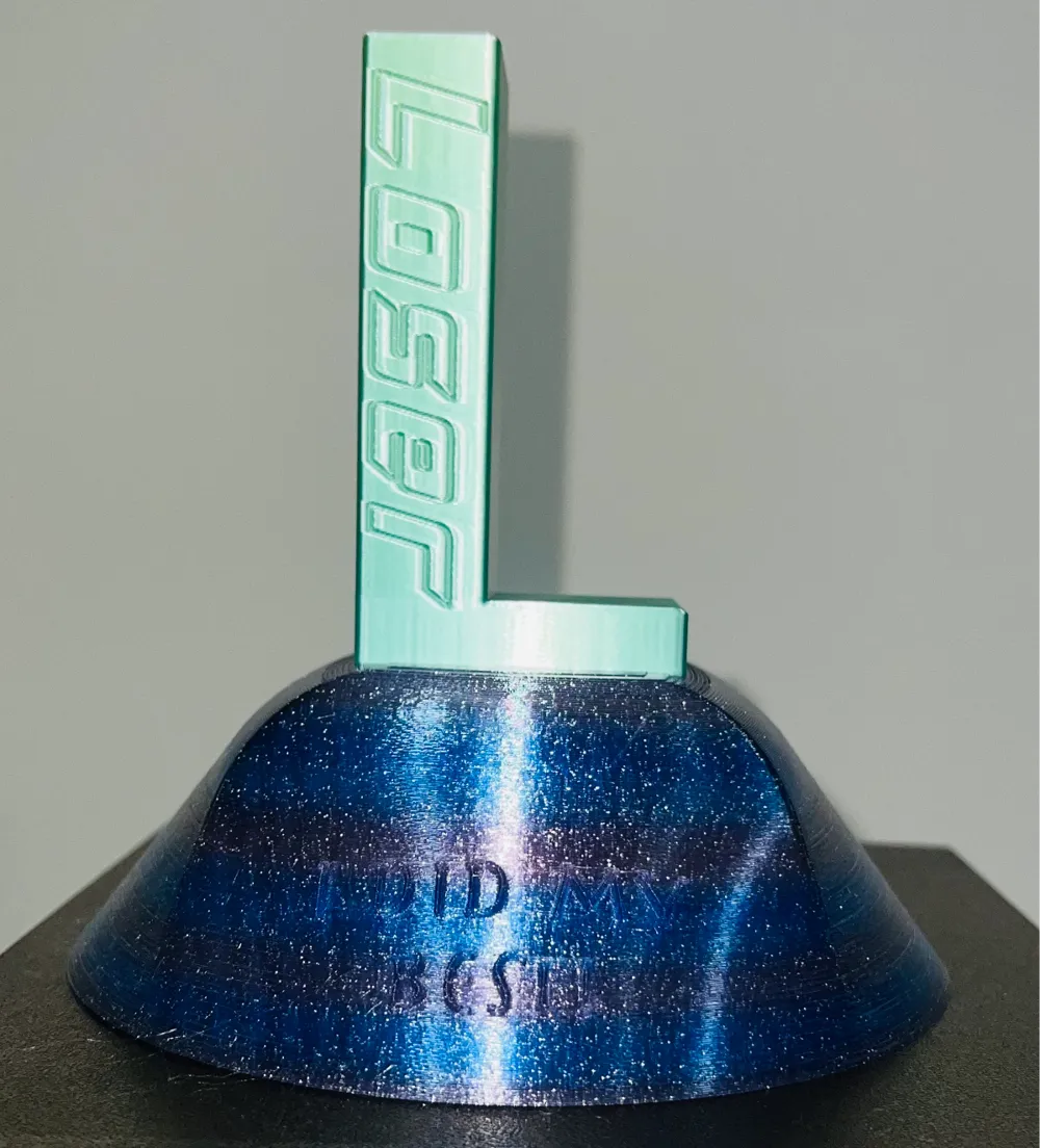LOSER - I DID MY BEST! Sports Trophy for the Loser by Siam3D - MakerWorld