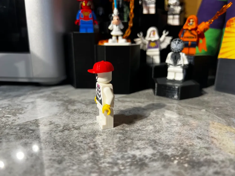 Lego-like Minifigure Hat or Cap - Free 3D Print Model - MakerWorld