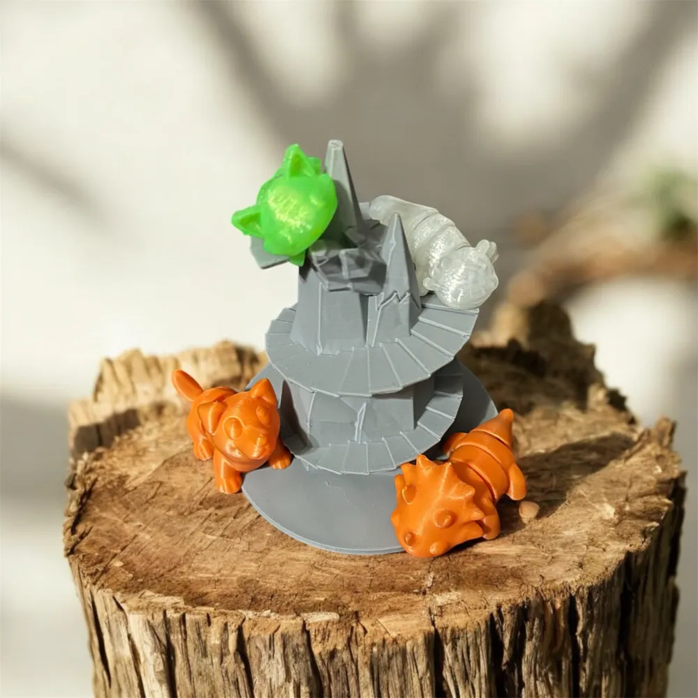 Stand for Articulated and Flexi Animals by Bryantallonn MakerWorld ...