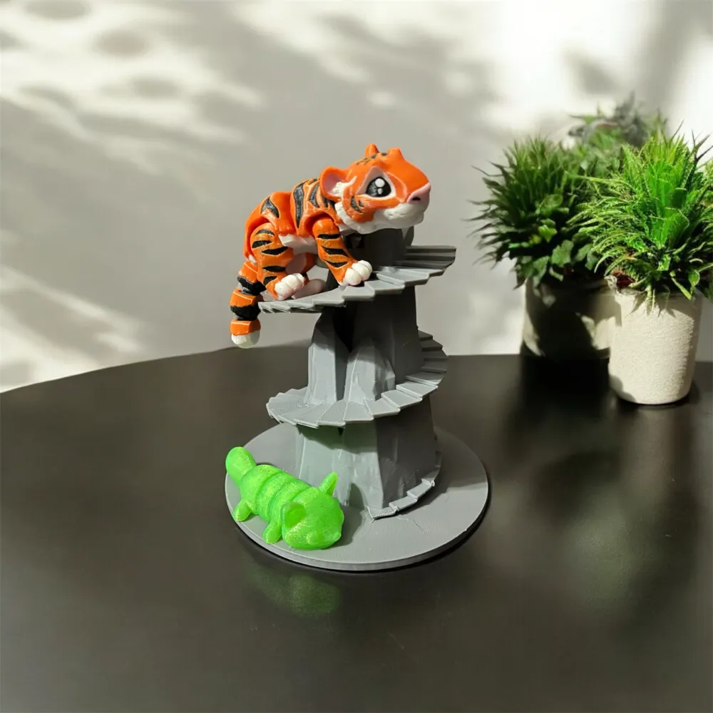 Stand for Articulated and Flexi Animals - Free 3D Print Model - MakerWorld