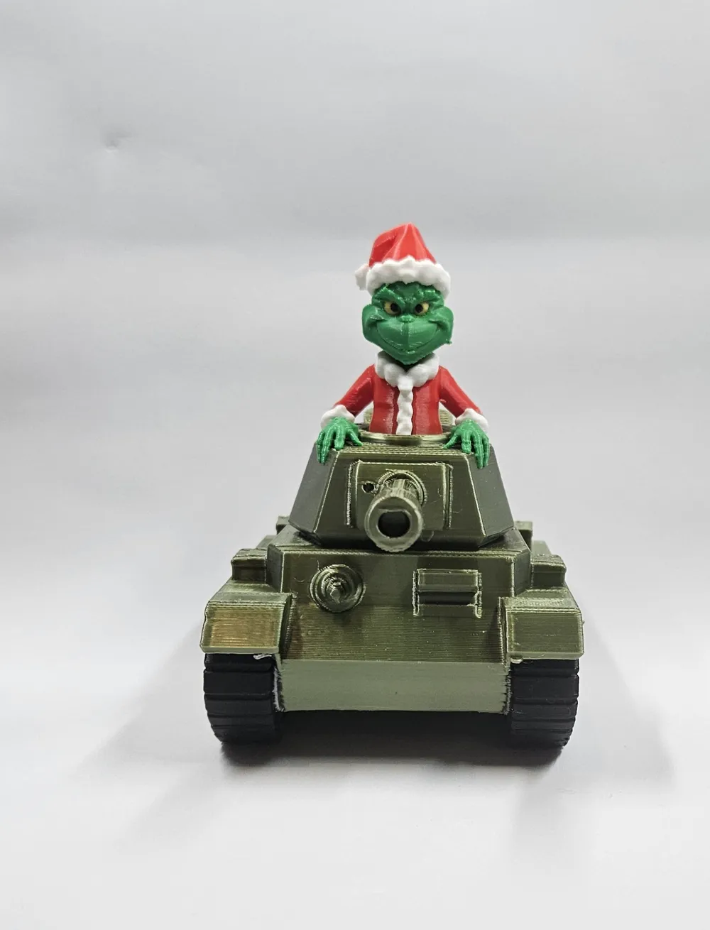 The War on Christmas: Grinch Tank - Free 3D Print Model - MakerWorld