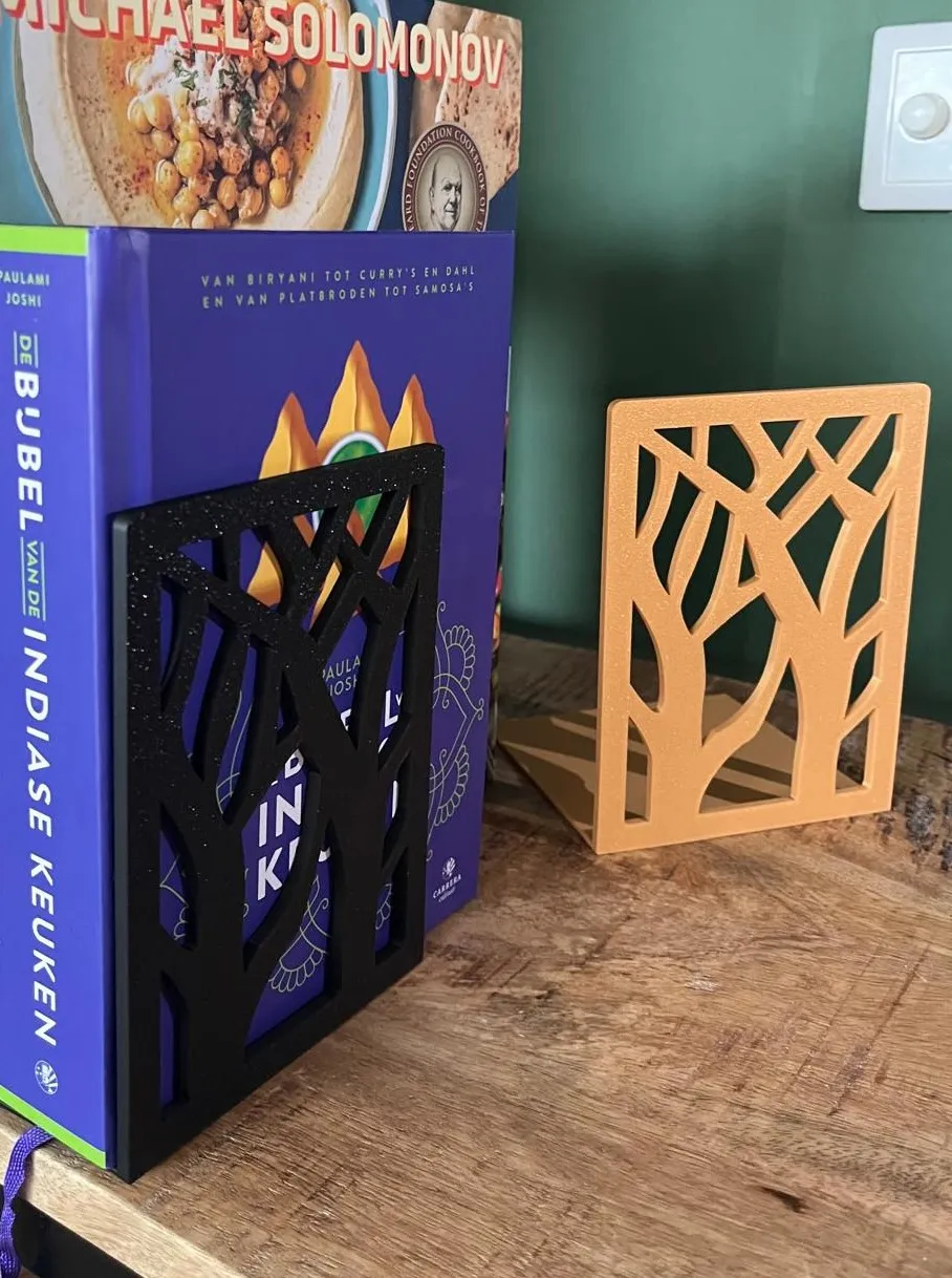 Abstract tree bookend by Robin - MakerWorld