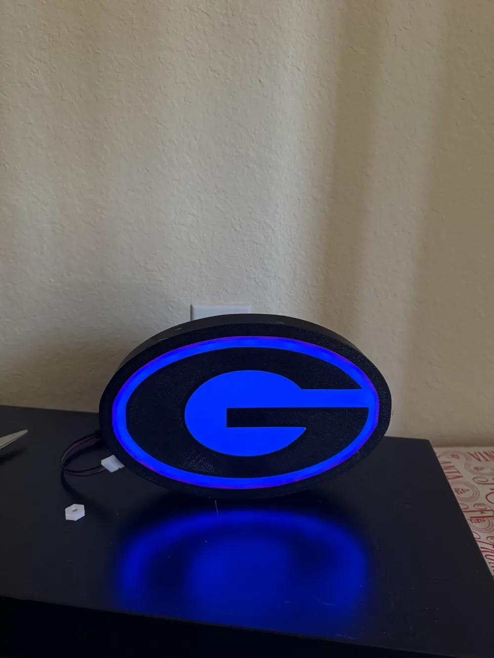 UGA LED Sign by hayden1524 - MakerWorld