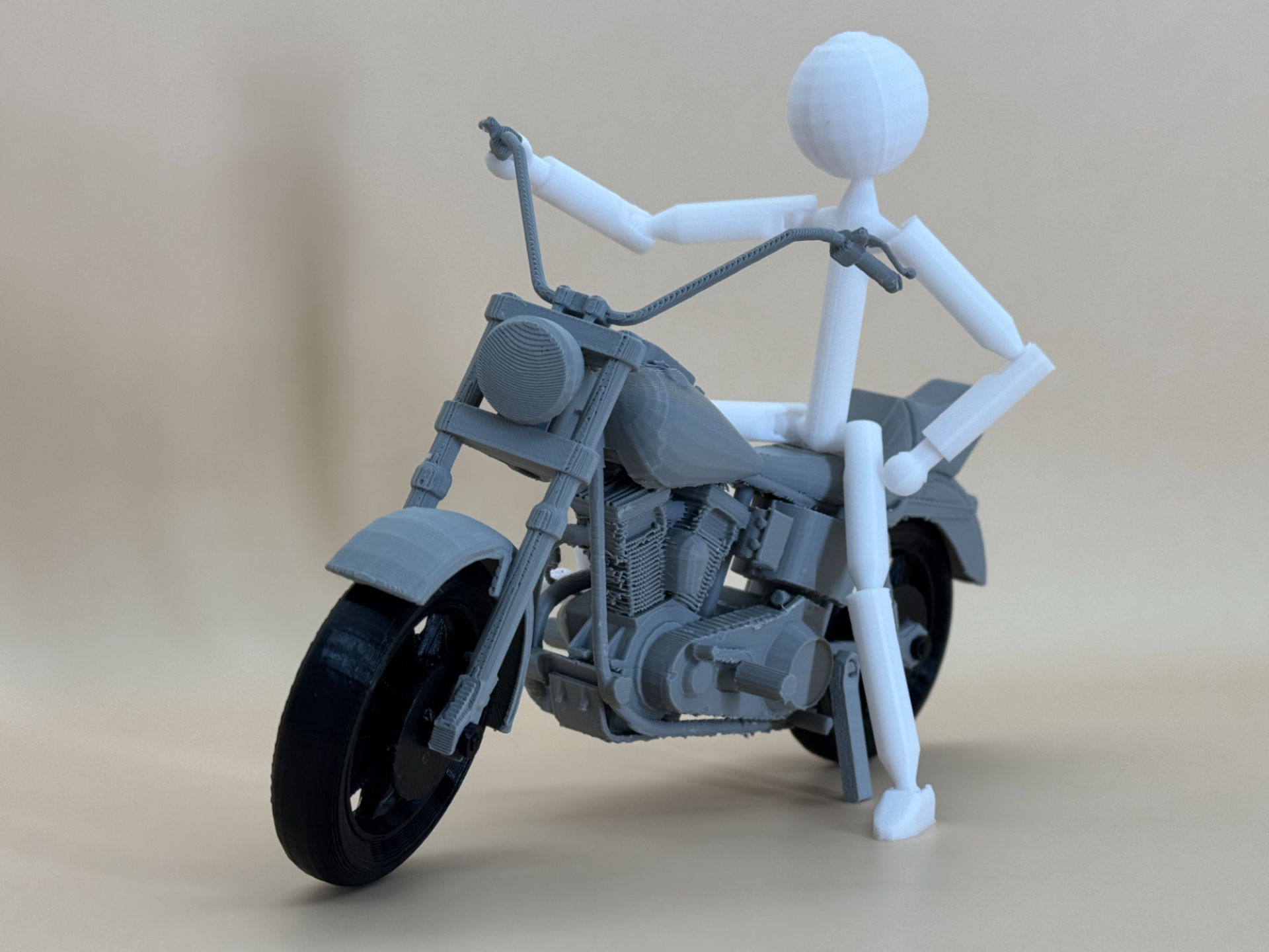 Stickman Motorcycle Rider by shiermeao MakerWorld: Download Free 3D Models