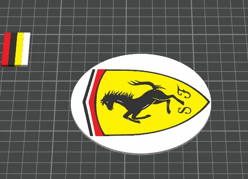 Ferrari logo by bomber3d MakerWorld: Download Free 3D Models