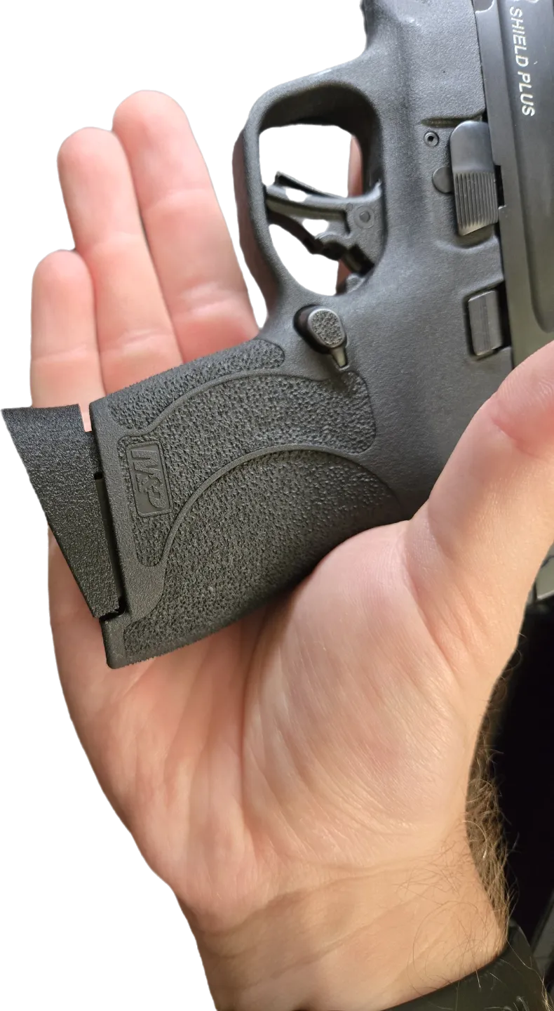 S&W M&P9 Shield Plus 10rd Pinky Ext by Chasedtoast - MakerWorld