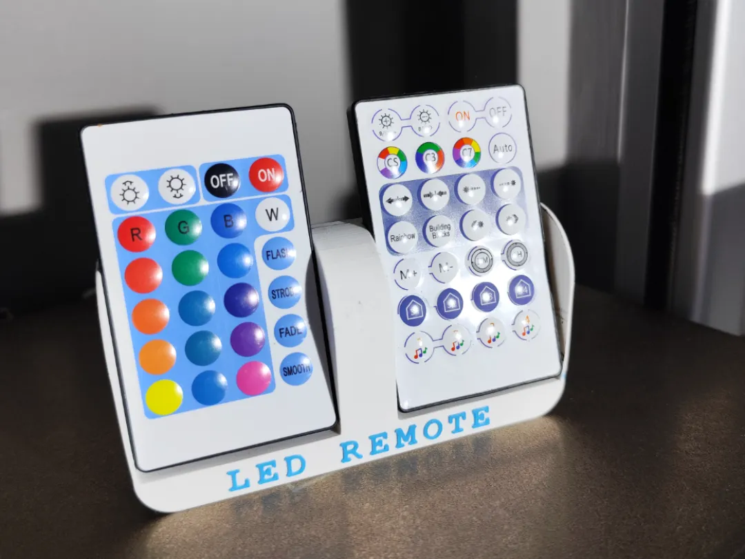 LED REMOTE HOLDER - Free 3D Print Model - MakerWorld