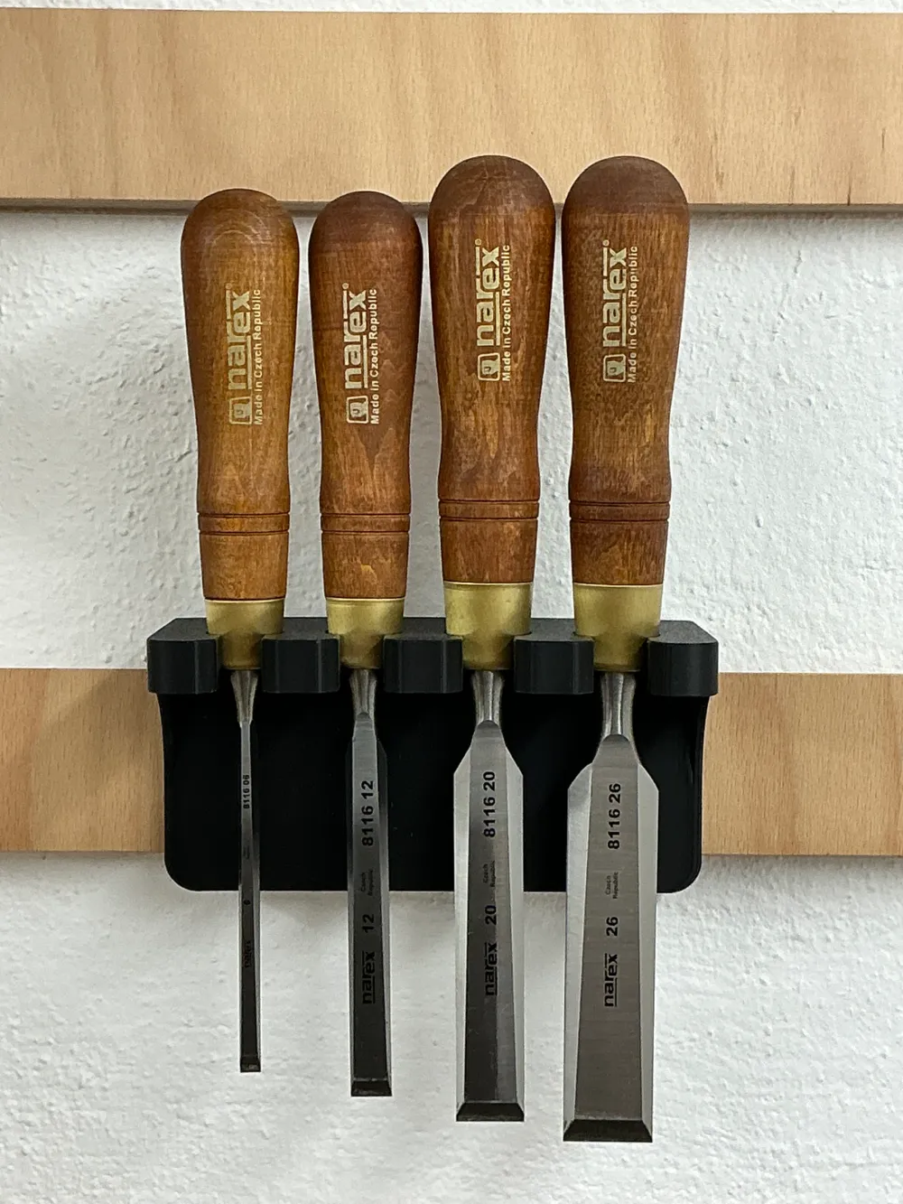 Narex French Cleat Chisel Holder by alejepa - MakerWorld