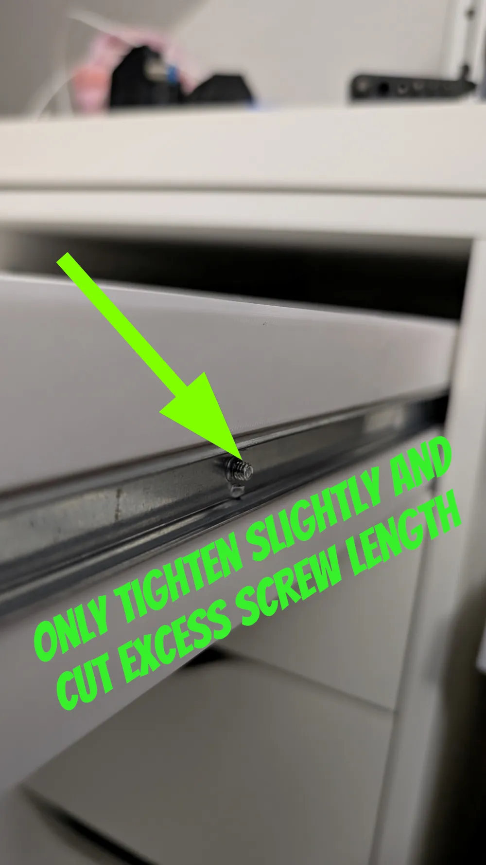 Ikea Alex 116x36 full extension big drawer - Free 3D Print Model ...