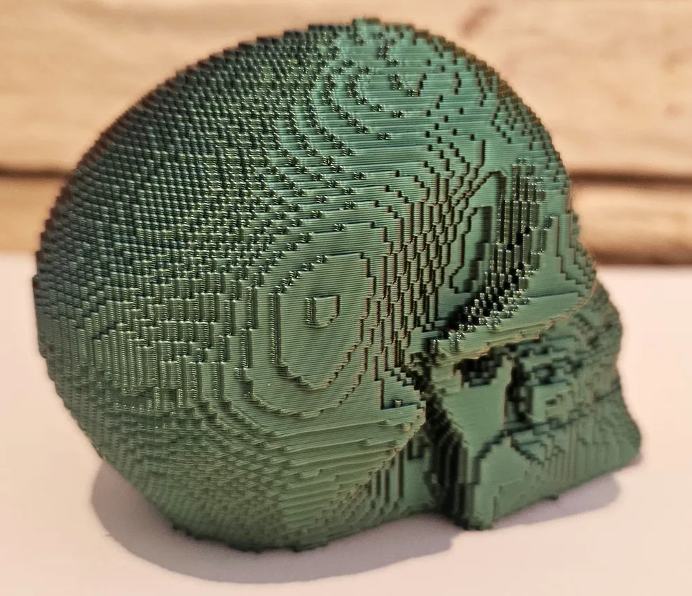 Retro 8 BIT Skull by nnorbi MakerWorld: Download Free 3D Models