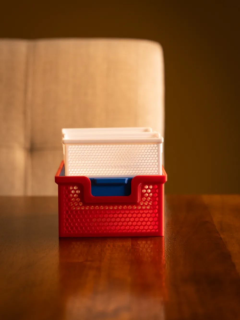 Multipurpose stackable Honeycomb Basket 115x155 mm by Tinker Fairies ...