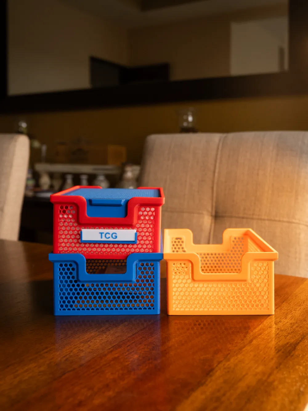 Multipurpose stackable Honeycomb Basket 115x155 mm by Tinker Fairies ...