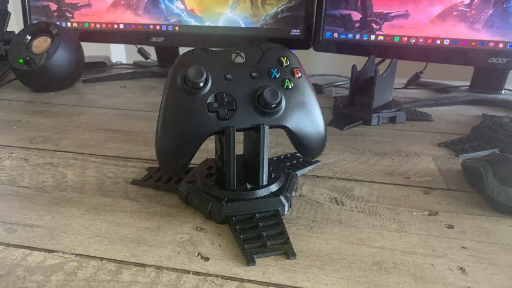 Helldivers 2 Themed Controller stand by bdubil MakerWorld: Download Free 3D Models