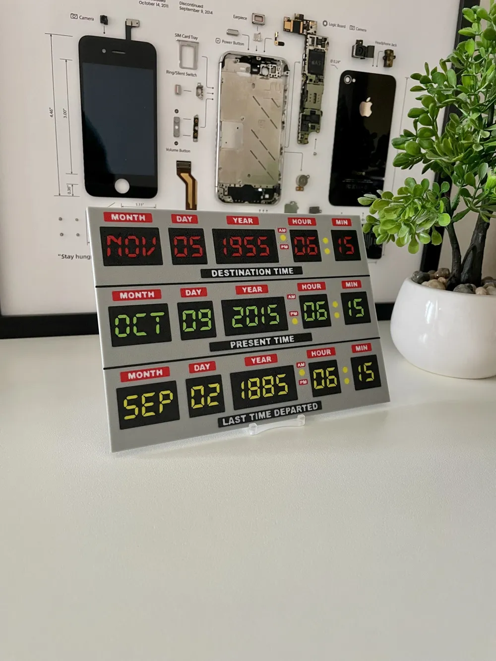 Circuito Temporal – Regreso al Futuro DeLorean por DAMA_LabMakerWorld ...