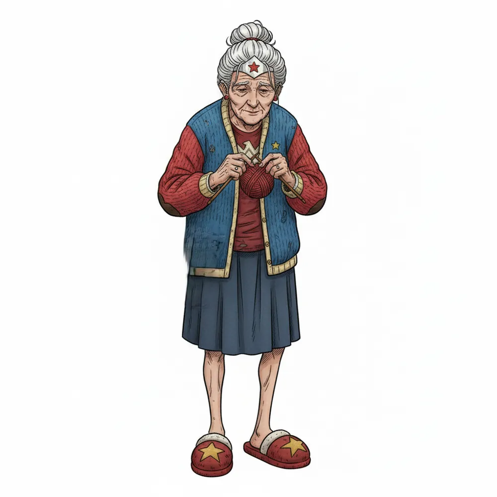 Wonder Granny - Free 3D Print Model - MakerWorld