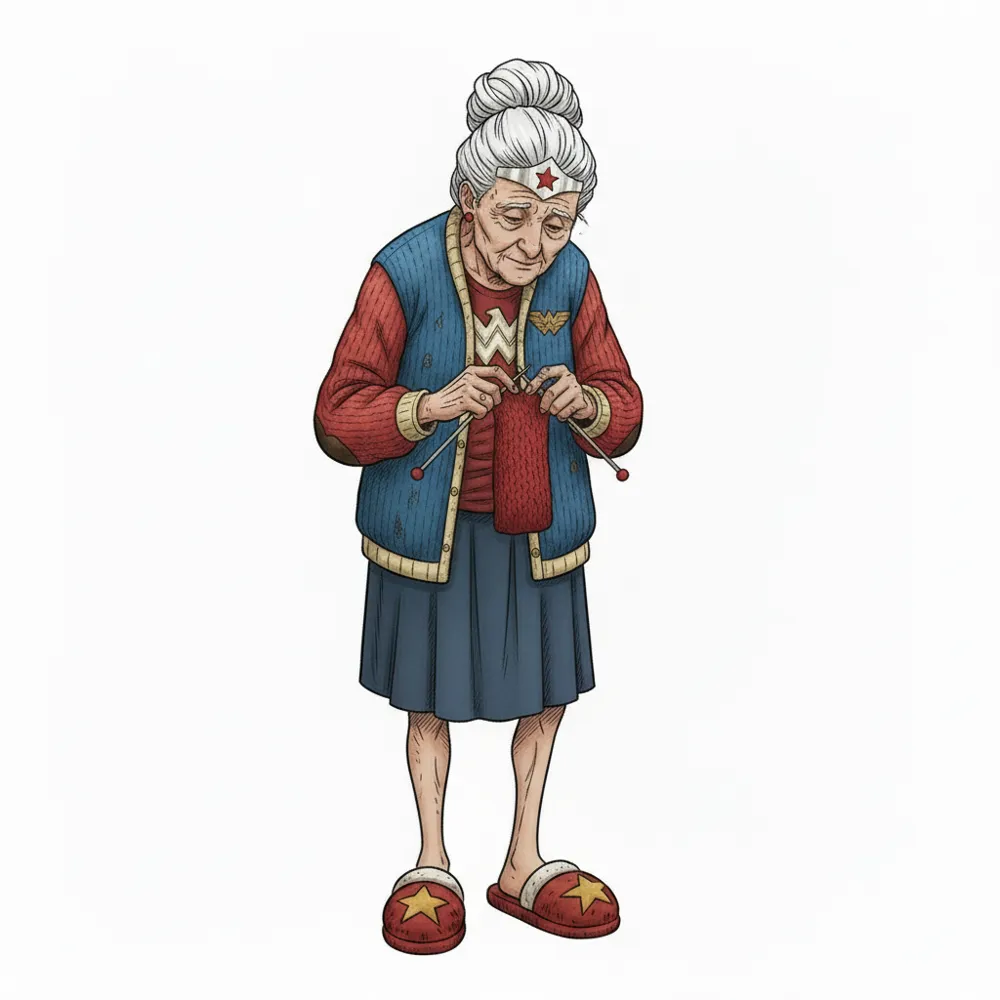 Wonder Granny - Free 3D Print Model - MakerWorld