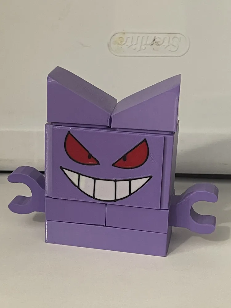 Big Brick Gengar " DURPYMON " by Pokéman3D MakerWorld: Download Free 3D ...