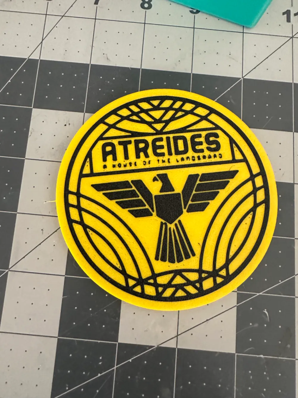 Dune - Atreides logo Magnet and Coaster Remixed by goldiesvinyl ...