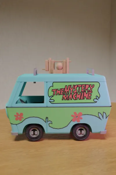 THE MYSTERY MACHINE from SCOOBY DOO - Free 3D Print Model - MakerWorld