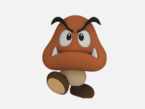Goomba - Free 3D Print Model - MakerWorld