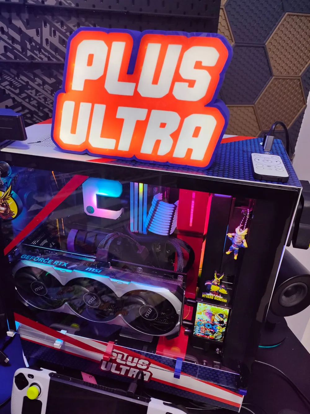 My Hero Academia - Plus Ultra - Anime LightBox LED by kraciboy - MakerWorld