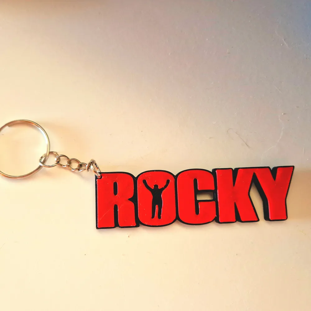 Rocky Keychain - Free 3D Print Model - MakerWorld
