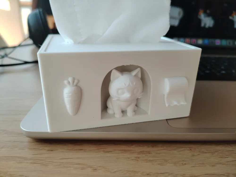Awesome Cat Tissue Box - Free 3D Print Model - MakerWorld