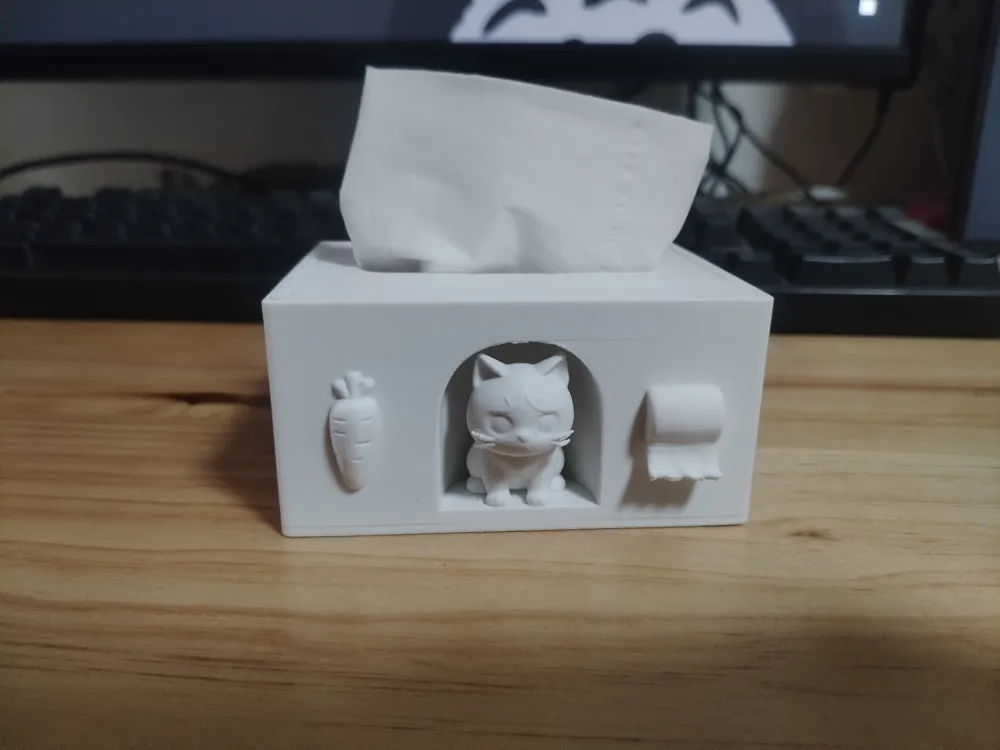 Awesome Cat Tissue Box - Free 3D Print Model - MakerWorld
