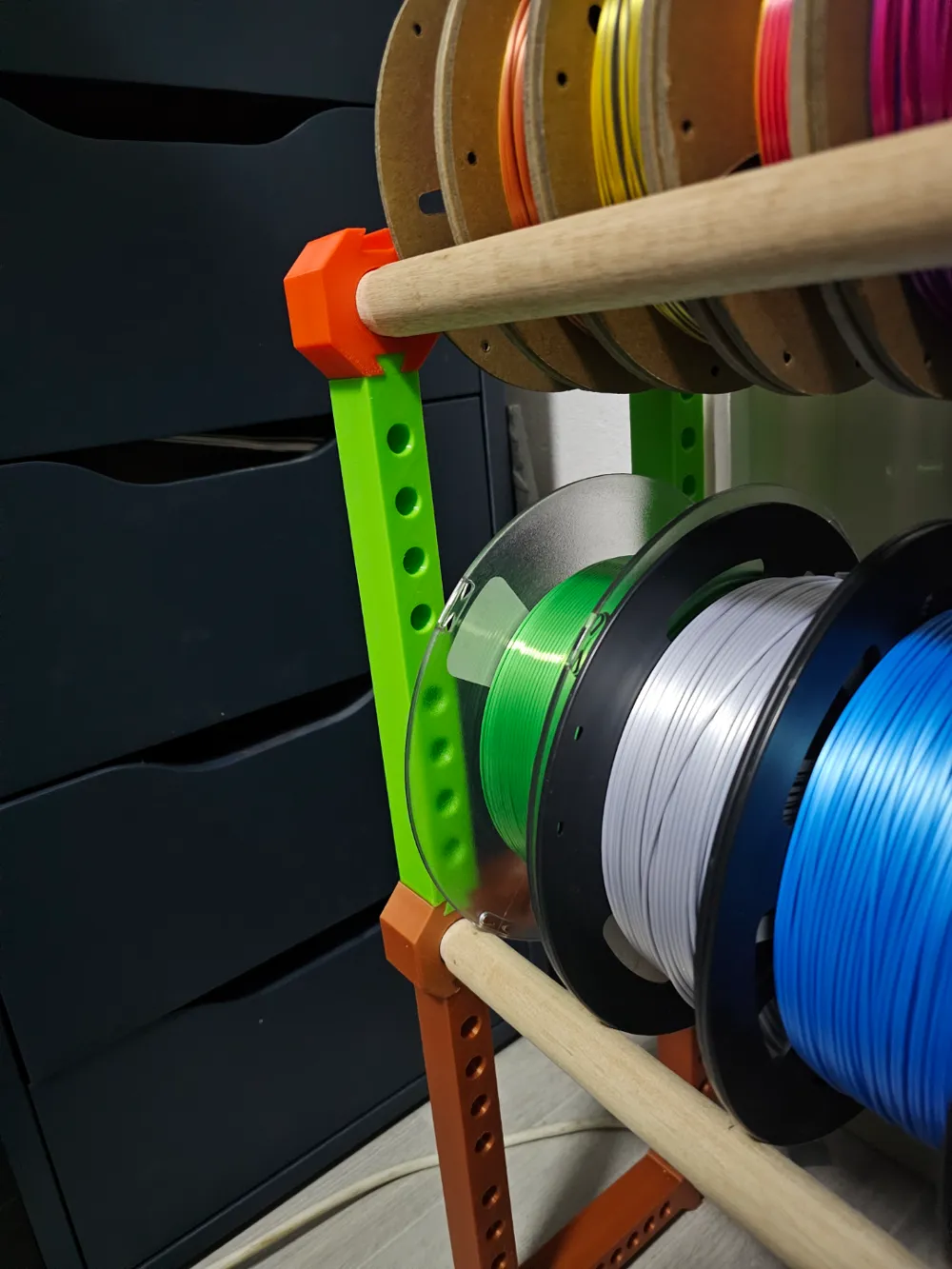 Filament Rack Remixed by ID_Tag - MakerWorld