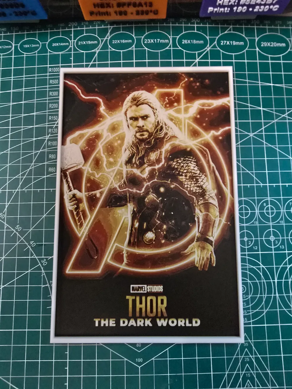 Thor: The Dark World Movie Poster - Hueforge Art by Lumpy3D MakerWorld ...