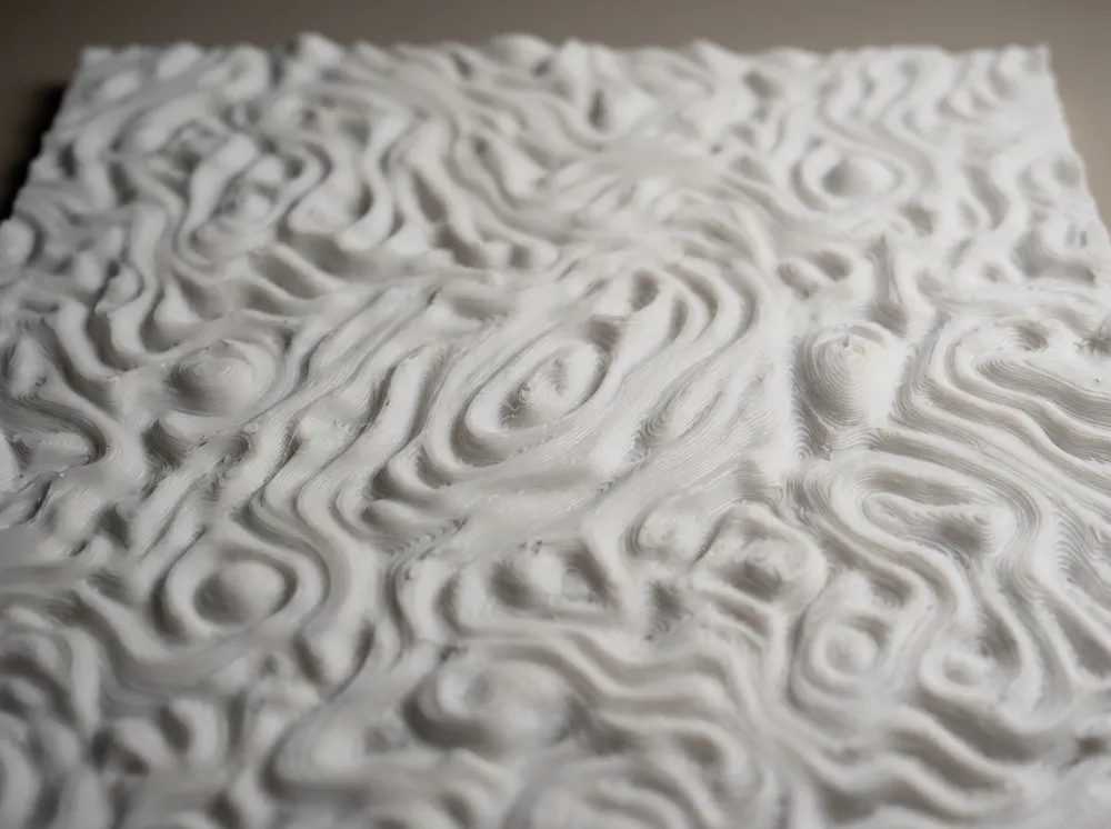 Infinite Wave Wall Art | Modular 3D Panels - Free 3D Print Model ...