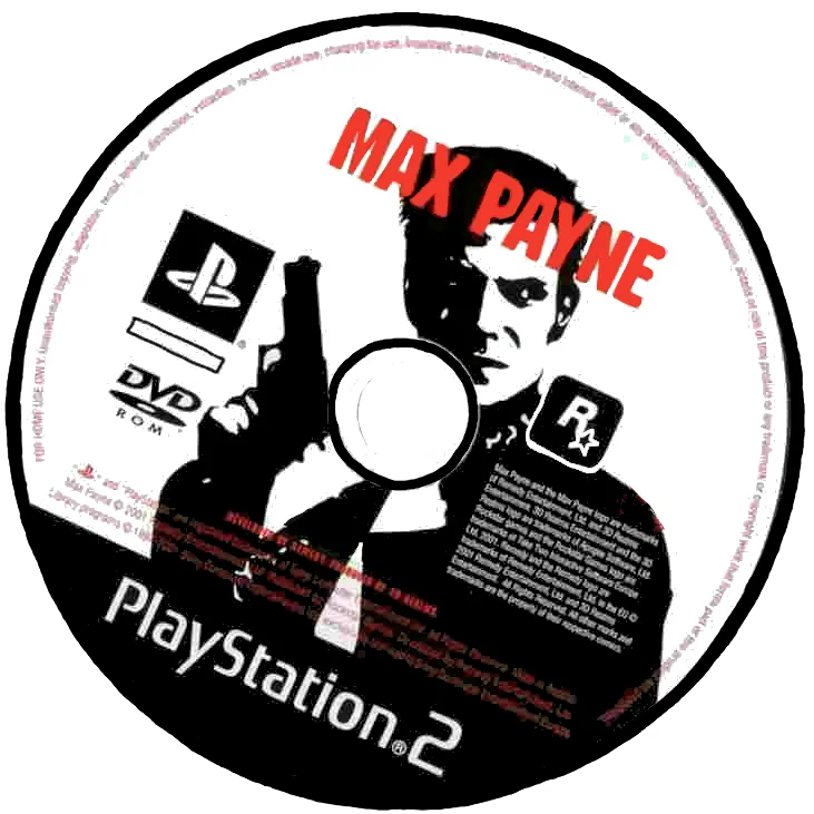 Max Payne PS2 Disk - HueForge by keko - MakerWorld