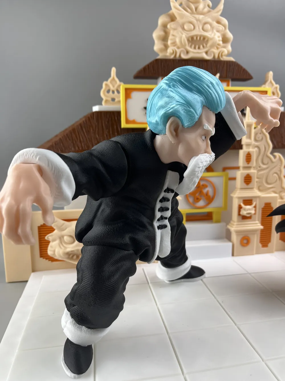 Dragon Ball-Tenkaichi Tournament Base - Free 3D Print Model - MakerWorld