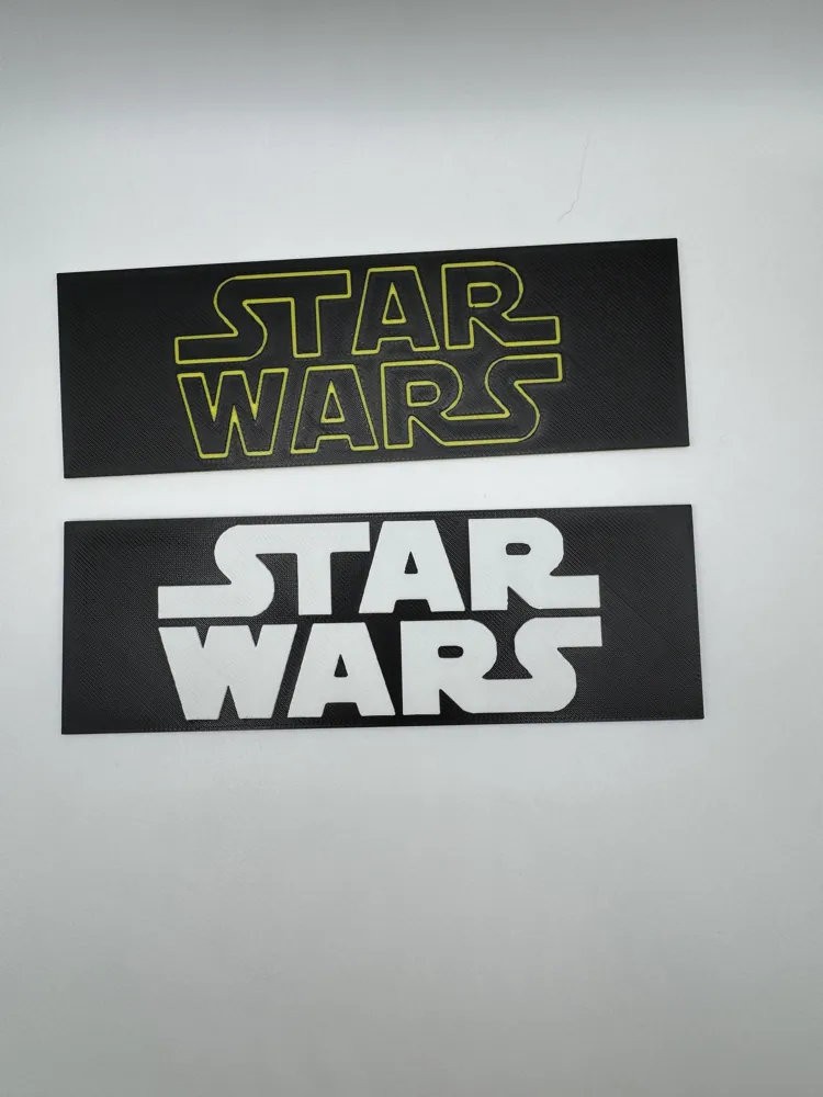 Star Wars Logo Bookmarks by Canadian Gamer MakerWorld: Download Free 3D ...
