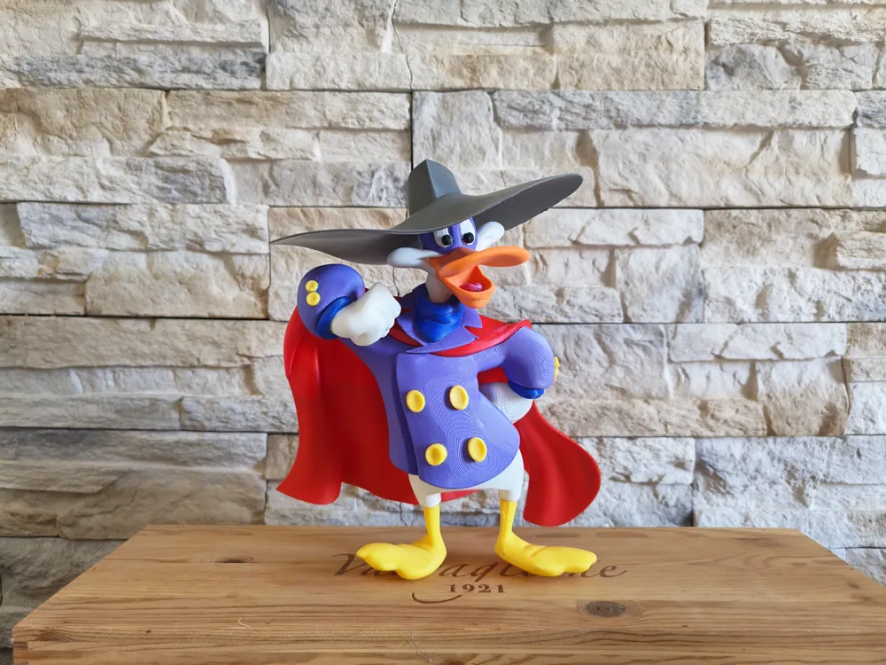Darkwing Duck - No AMS Multi-Color Multi-Part - Free 3D Print Model ...