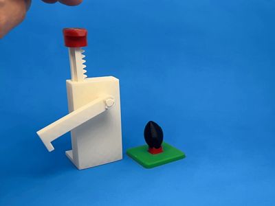 Table Top Football Kicking Machine - Free 3D Print Model - MakerWorld