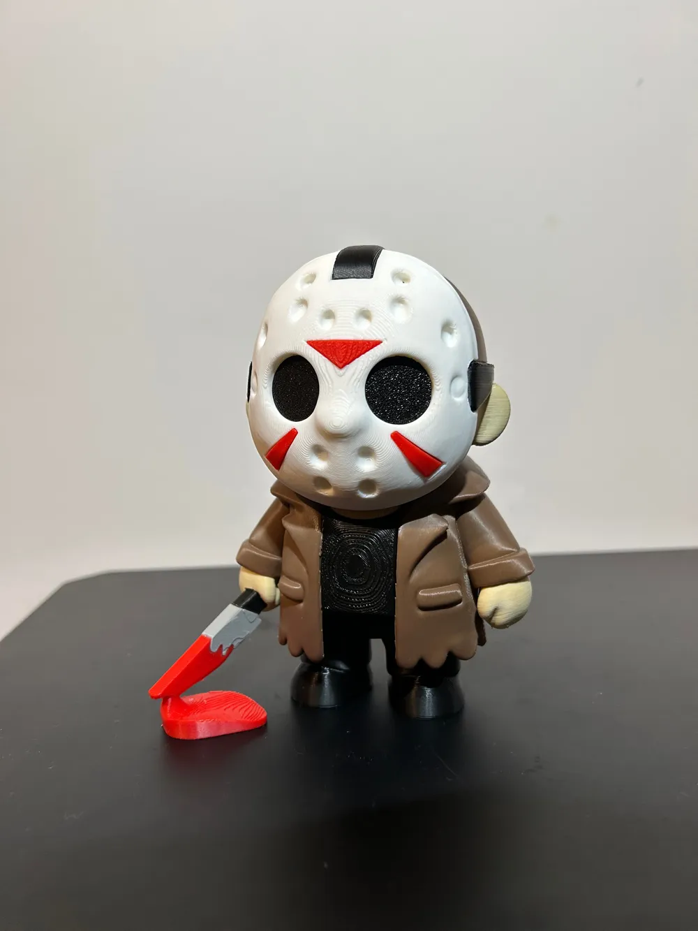 Jason Voorhees - No AMS - halloween toy - Free 3D Print Model - MakerWorld