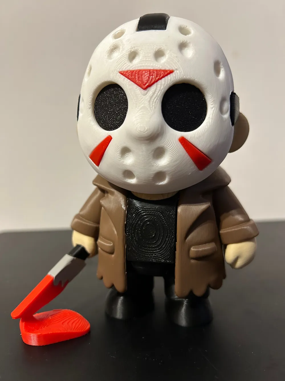 Jason Voorhees - No AMS - halloween toy - Free 3D Print Model - MakerWorld