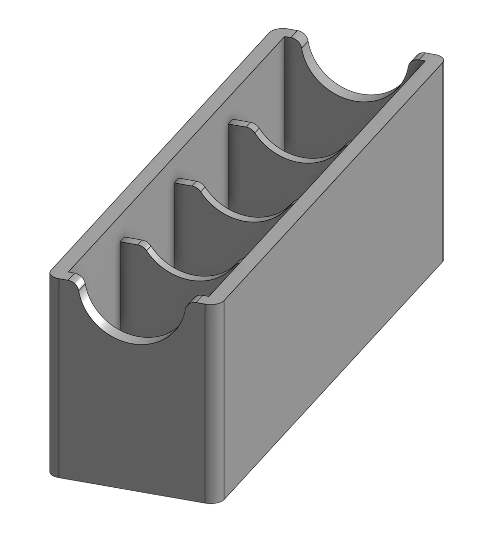 Razor Blade Holder + Bin by BM22 - MakerWorld