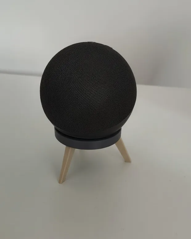 Alexa echo dot stand with legs by Hanzy MakerWorld: Download Free 3D Models