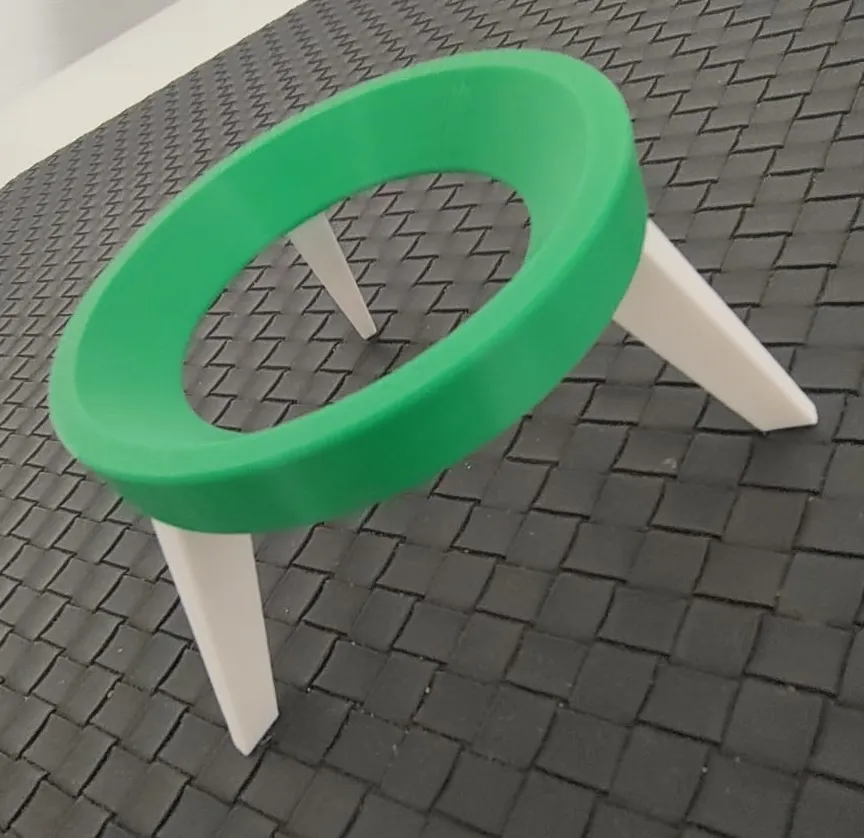 Alexa echo dot stand with legs by Hanzy MakerWorld: Download Free 3D Models