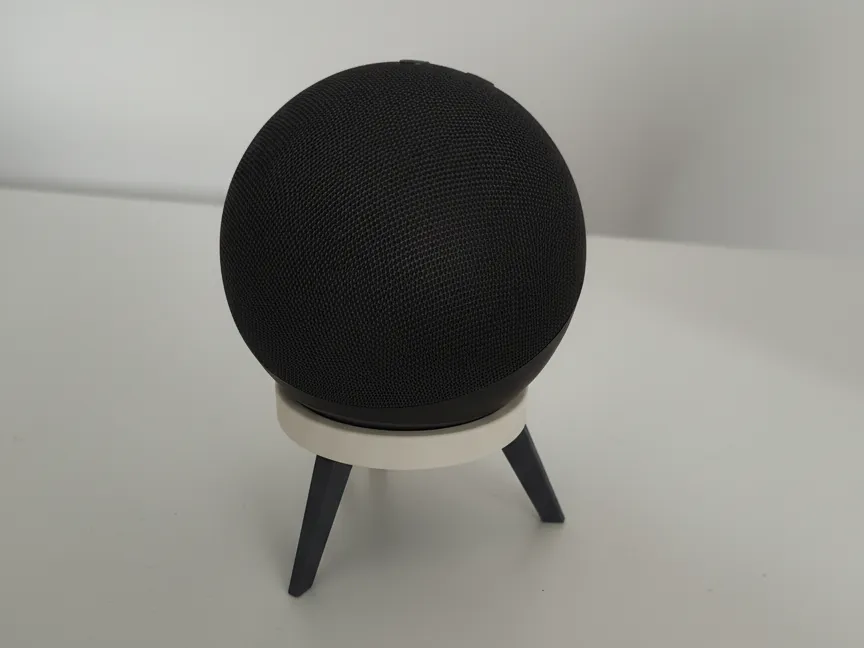 Alexa echo dot stand with legs by Hanzy MakerWorld: Download Free 3D Models
